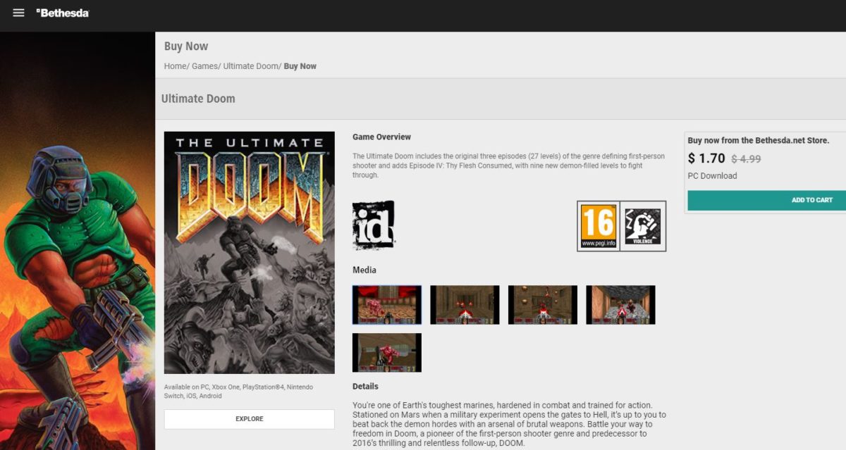 Bethesda DooM for the PC | Virtually Fun