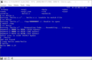 QNX 1.2 Virtualized | Virtually Fun