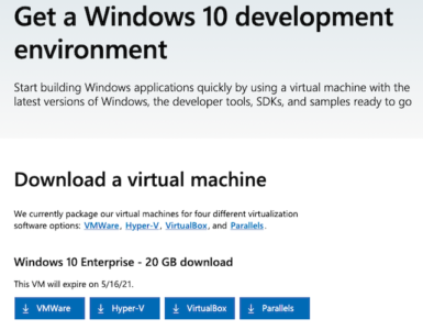 Windows Dev VM | Virtually Fun