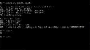 Continuing with Ancient Microsoft C/Linkers | Virtually Fun