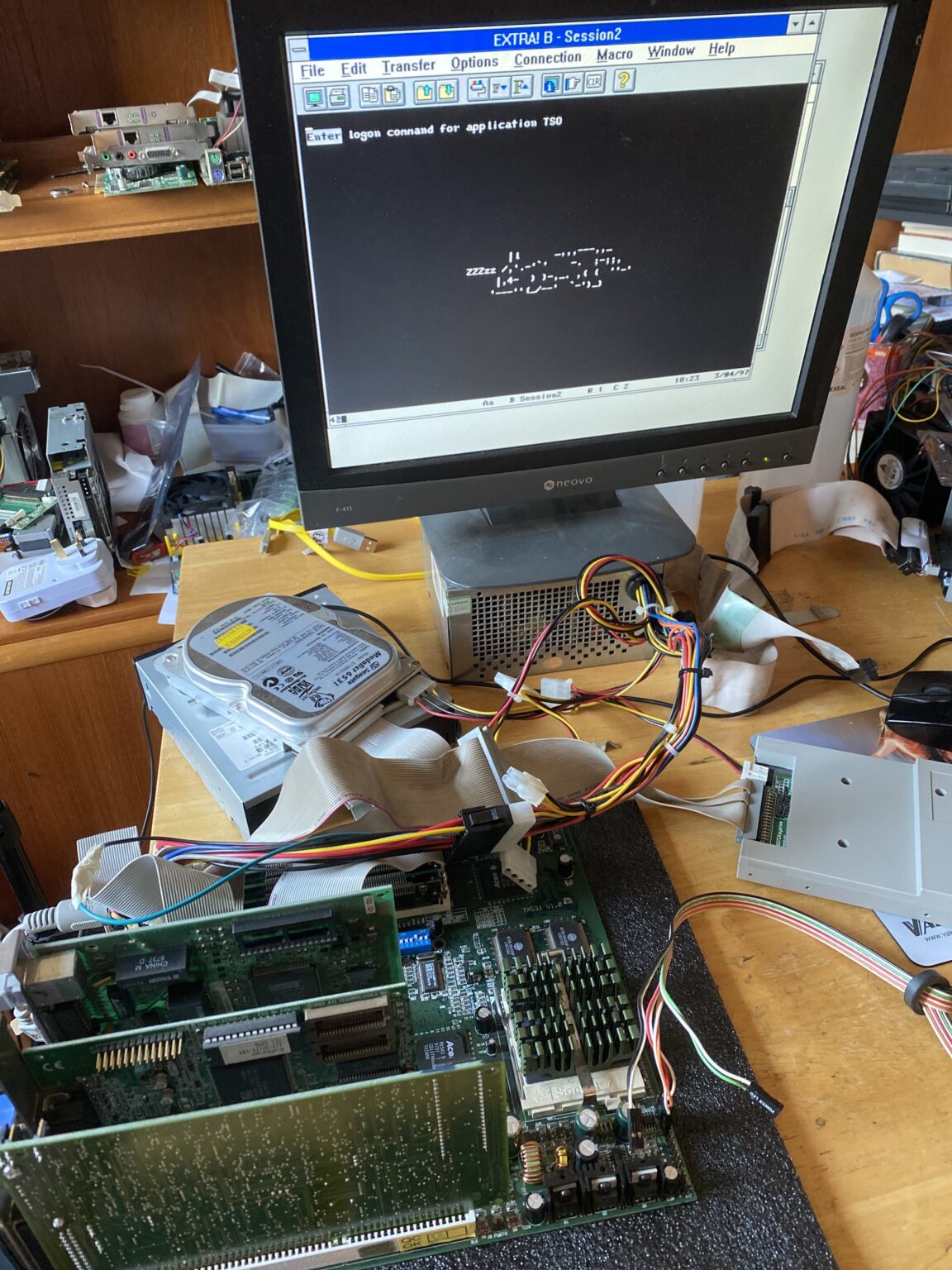 Building a 100% virtual SNA network on your desk! | Virtually Fun