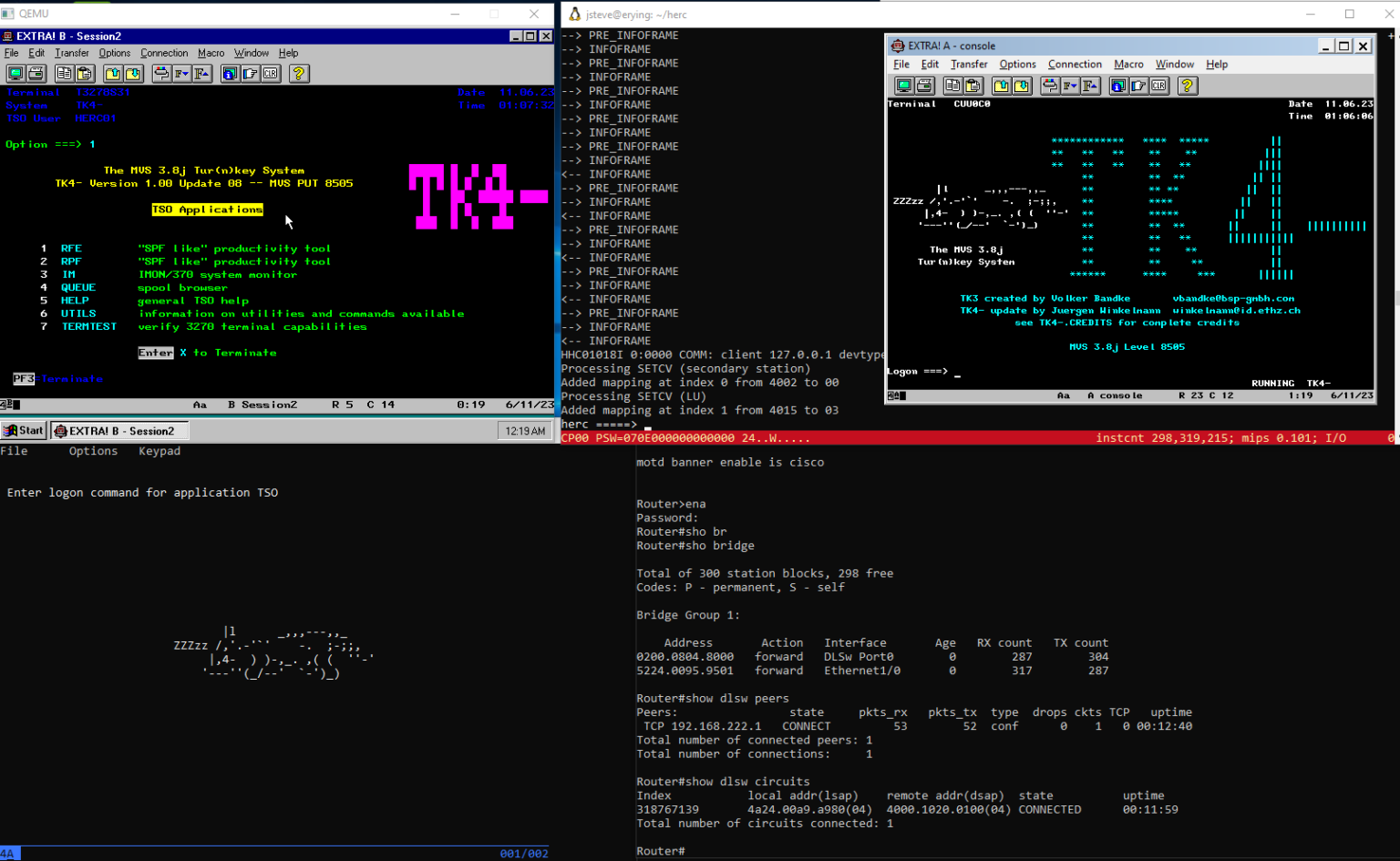 Building a 100% virtual SNA network on your desk! | Virtually Fun