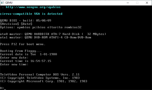 Building MS-DOS 2.11 | Virtually Fun