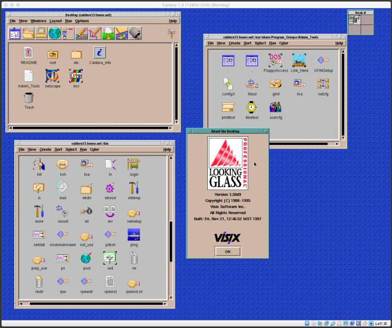 Caldera Open Linux | Virtually Fun