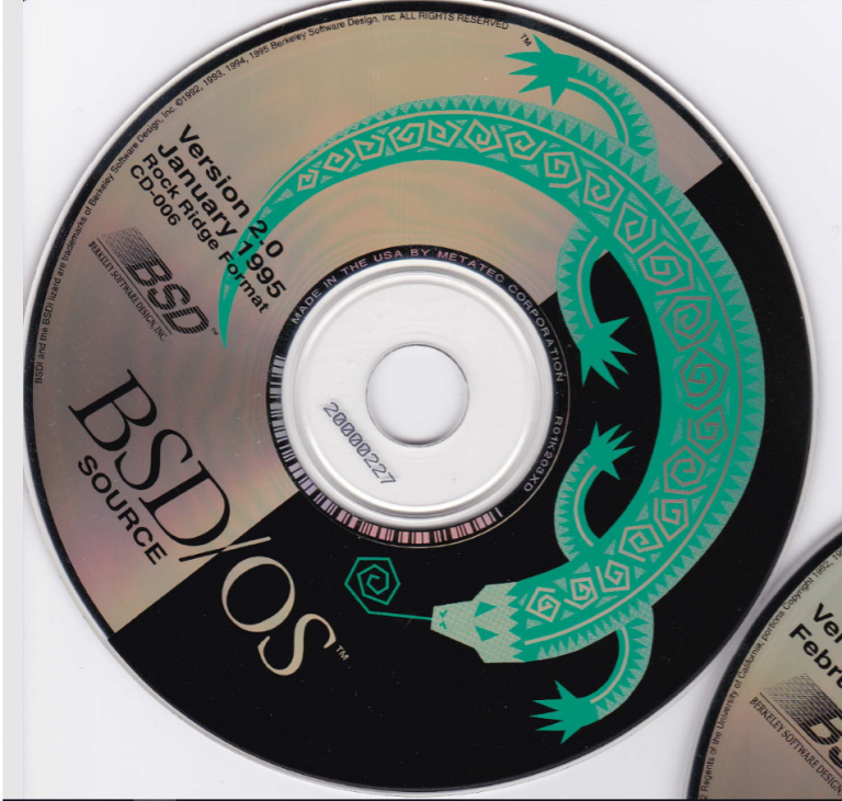 Unloading some BSD/OS CD’s | Virtually Fun