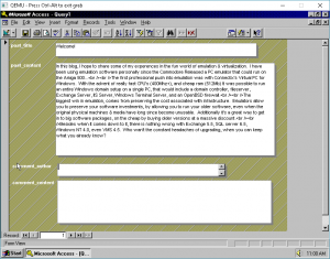 Loading the MS SQL 6.5 drivers on Windows 10 | Virtually Fun