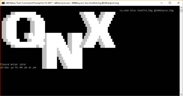 8086tiny BIOS patch update | Virtually Fun