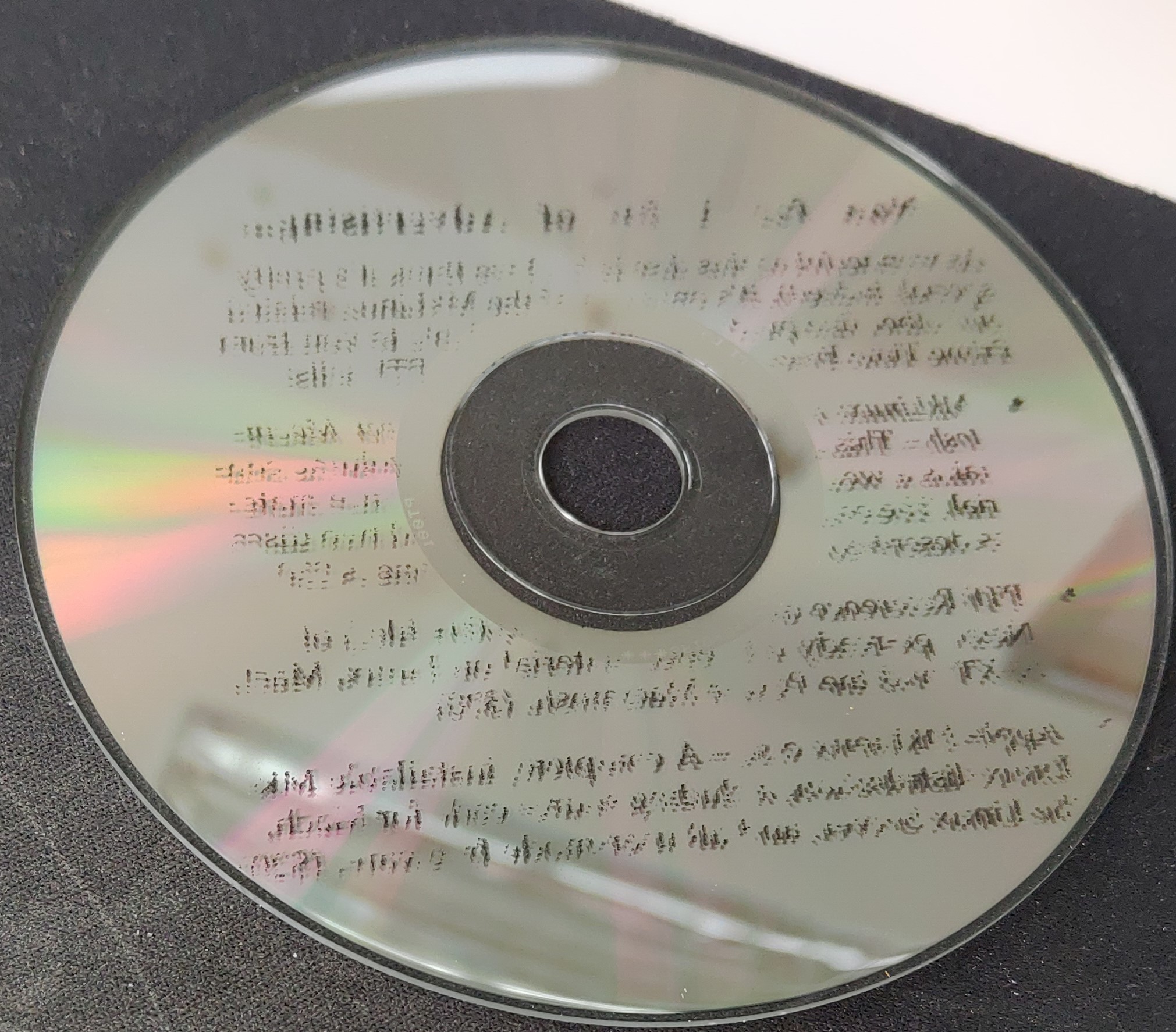 How not to store optical media | Virtually Fun