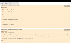 Apparently I’m notable on Gopherspace | Virtually Fun
