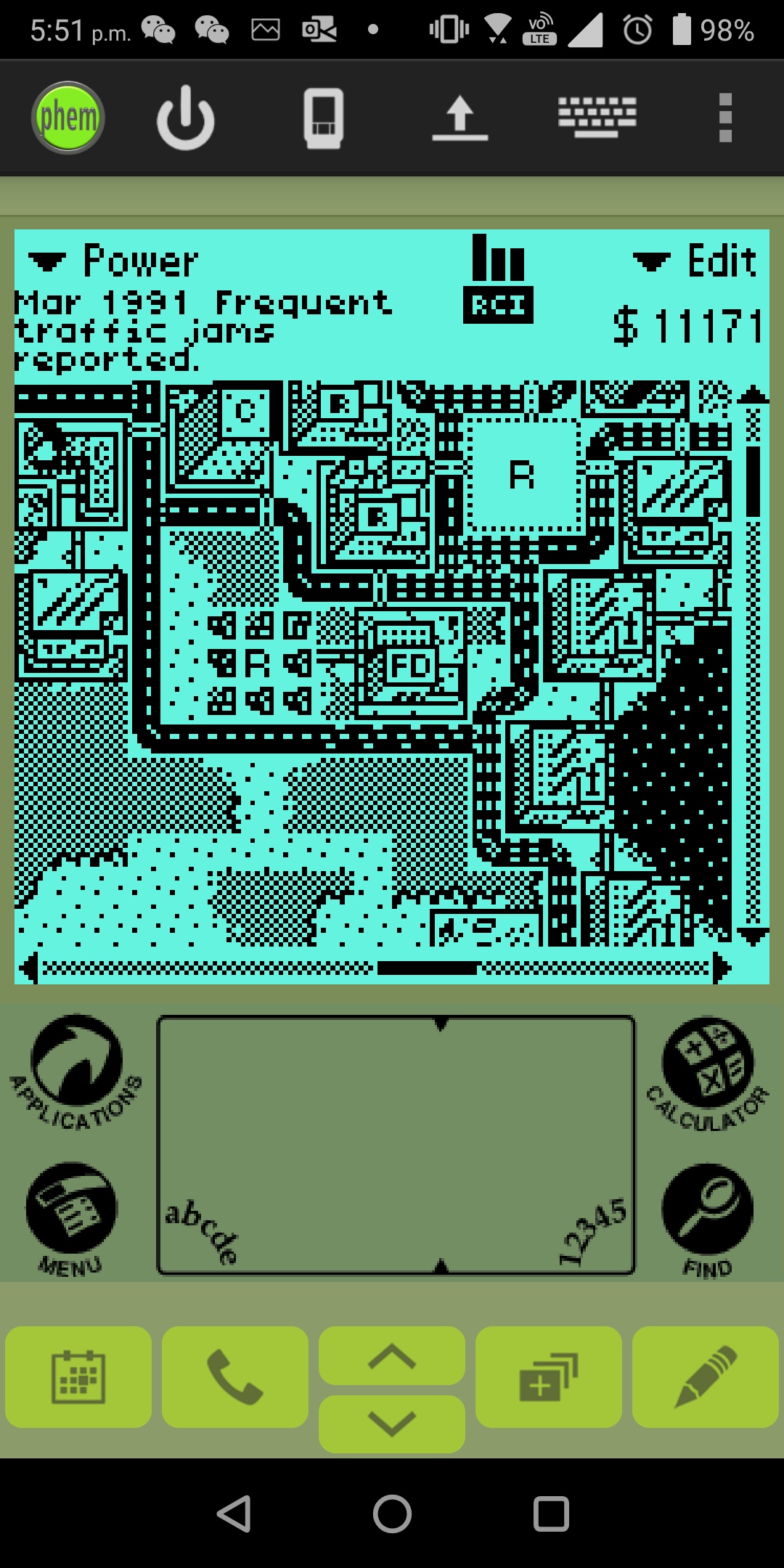 Thanks to LGR I just found out about SimCity for palm pilots was a ...