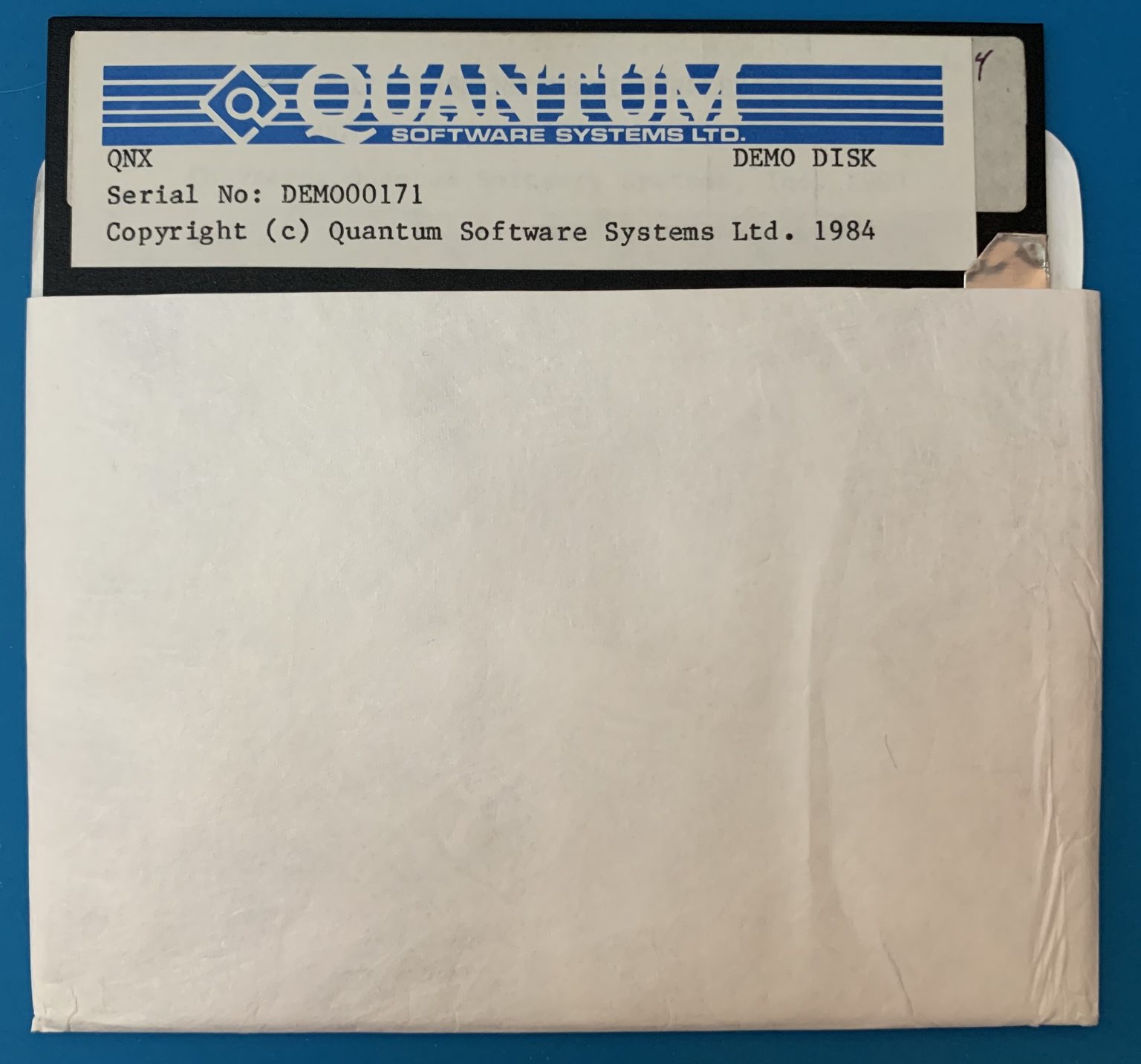 QNX 1.1 Demo Disk | Virtually Fun