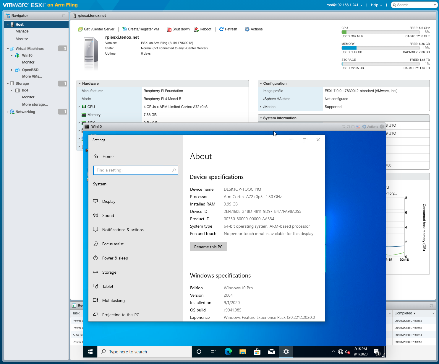 Running Vmware Esxi On Raspberry Pi Virtually Fun