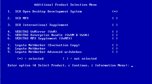 Installing SCO Unix 4.2, part 2: the devsys | Virtually Fun