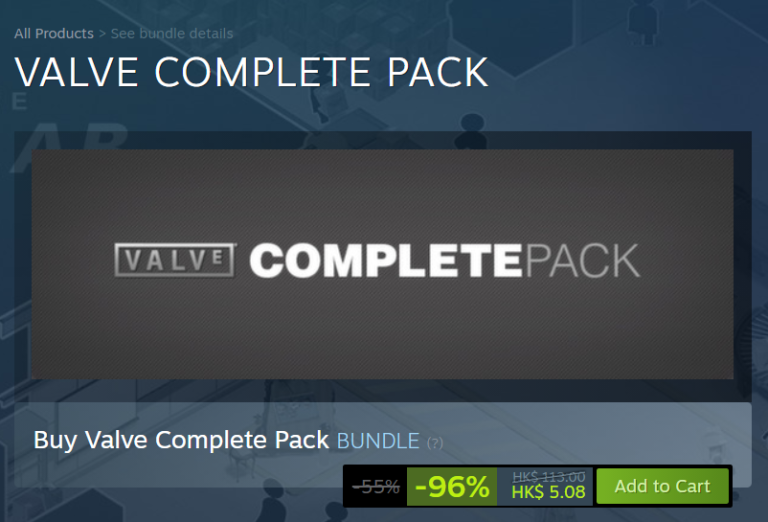 Valve complete pack on sale! | Virtually Fun