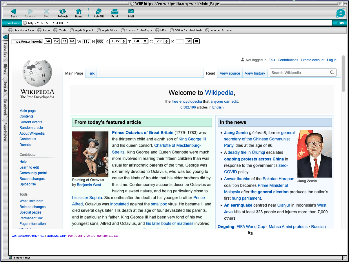 Web Rendering Proxy V46 Released Virtually Fun