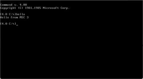 Looking back at MS-DOS 4.00M, or in the beginning before there was OS/2 | Virtually Fun