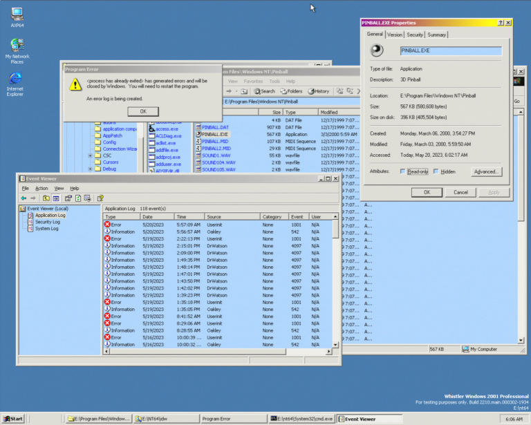 Windows 2000 64-bit for Alpha AXP / AXP64 / ALPHA64 (build 2210 ...