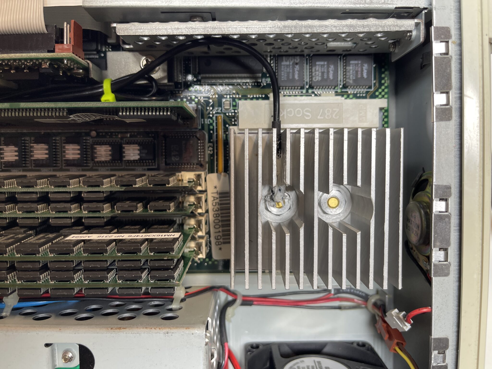 Monitoring temperature of ancient hardware | Virtually Fun