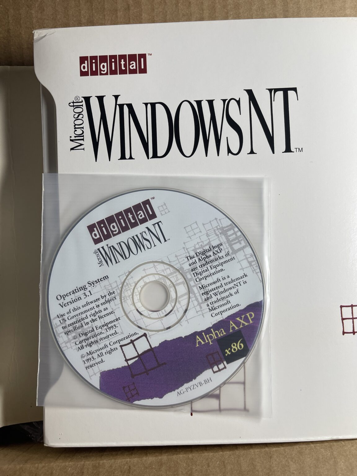 Windows NT 3.1 on DEC Alpha AXP | Virtually Fun