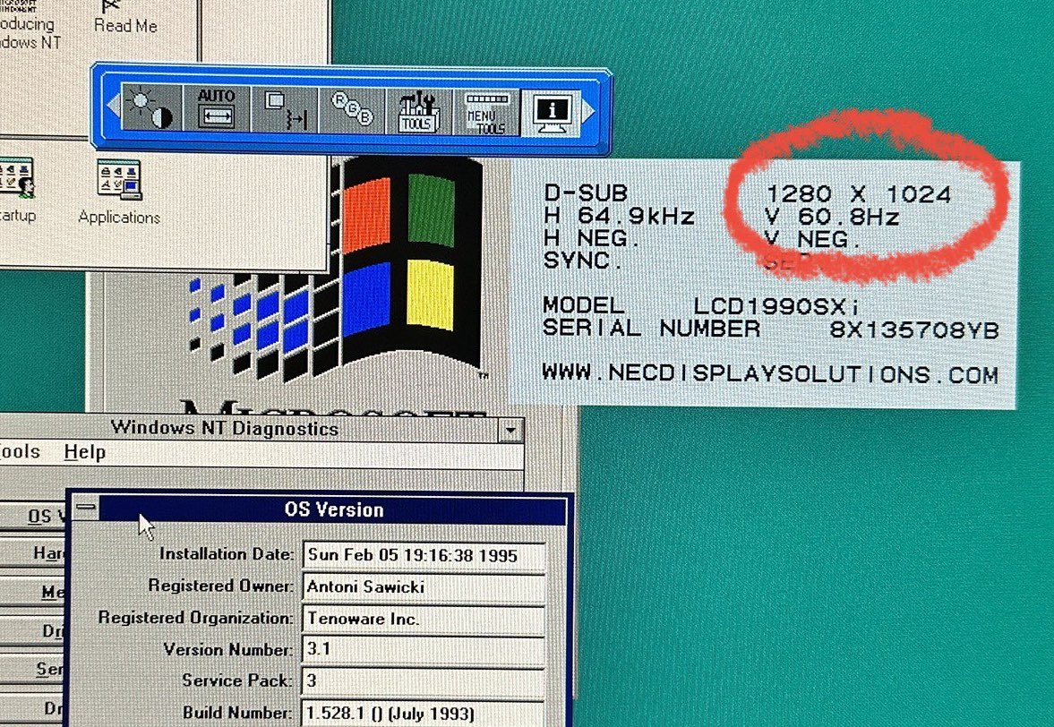 Windows NT 3.1 on DEC Alpha AXP | Virtually Fun