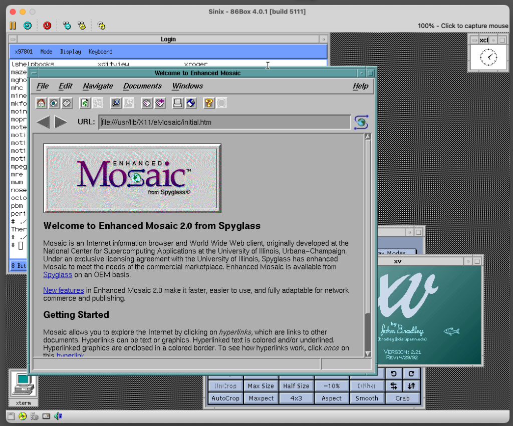 SINIX-Z 5.42 on 86Box | Virtually Fun