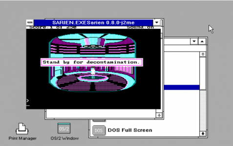 Porting Sarien to OS/2 Presentation Manager | Virtually Fun