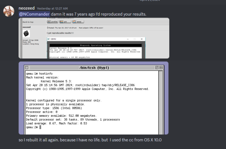 Rebuilding Darwin From Source Part 1 Qemu Virtually Fun
